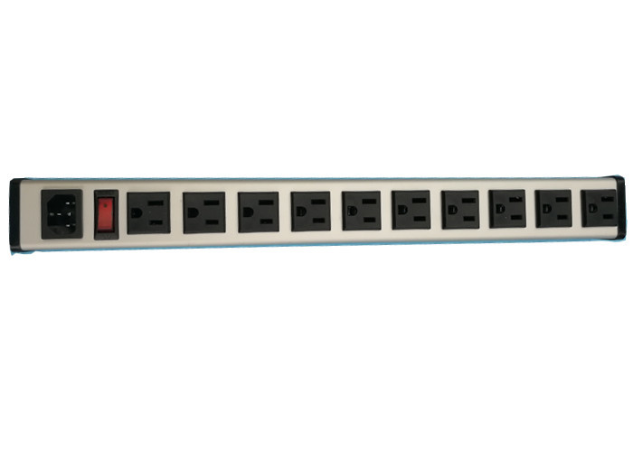 ชุดกระจายพลังงาน 10 ช่องทางแบบ Rack Mount PDU พร้อมระบบป้องกันไฟกระชาก ...